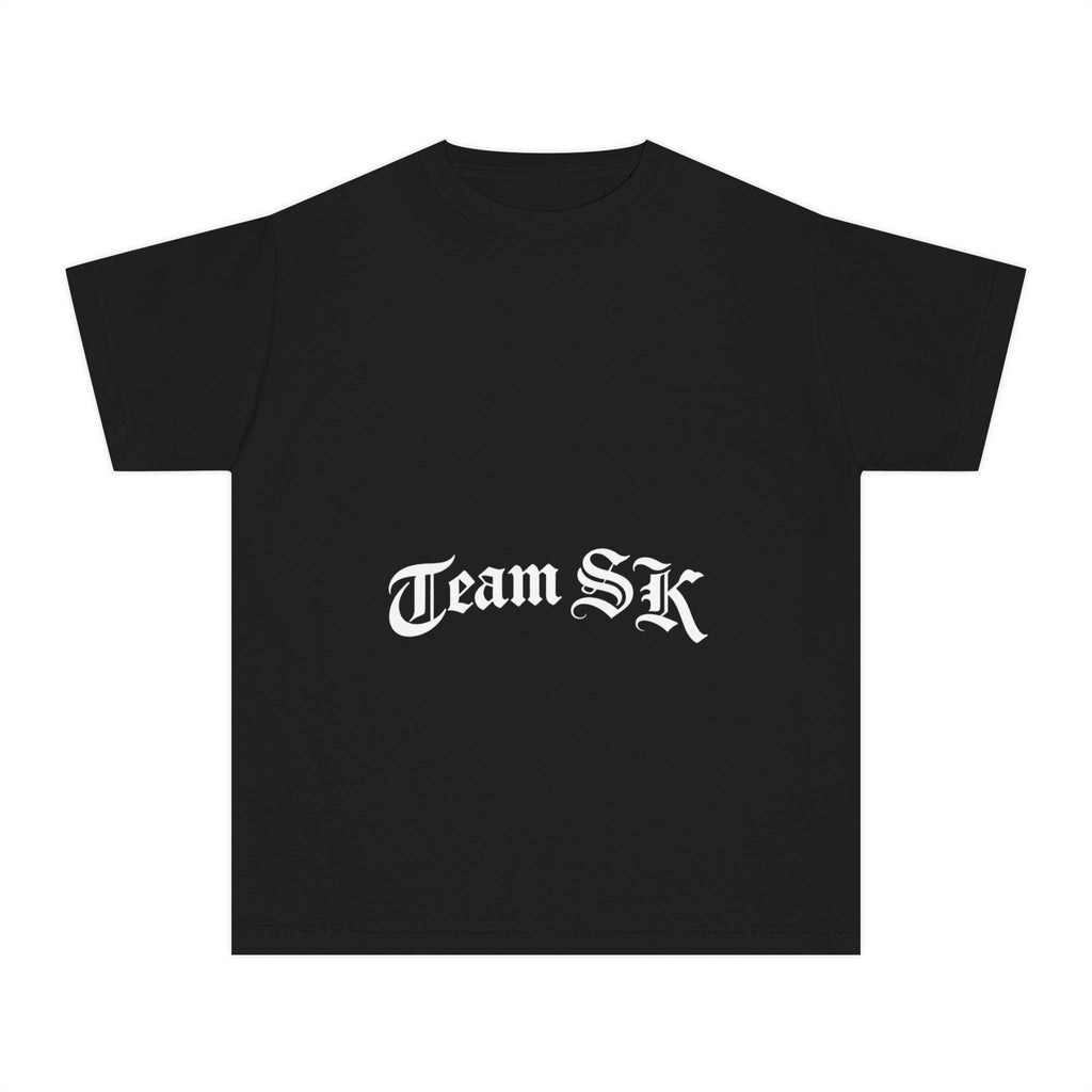 Youth Tee — 'Team SK' Gothic Logo Kids Shirt – Stephanie Kaeline